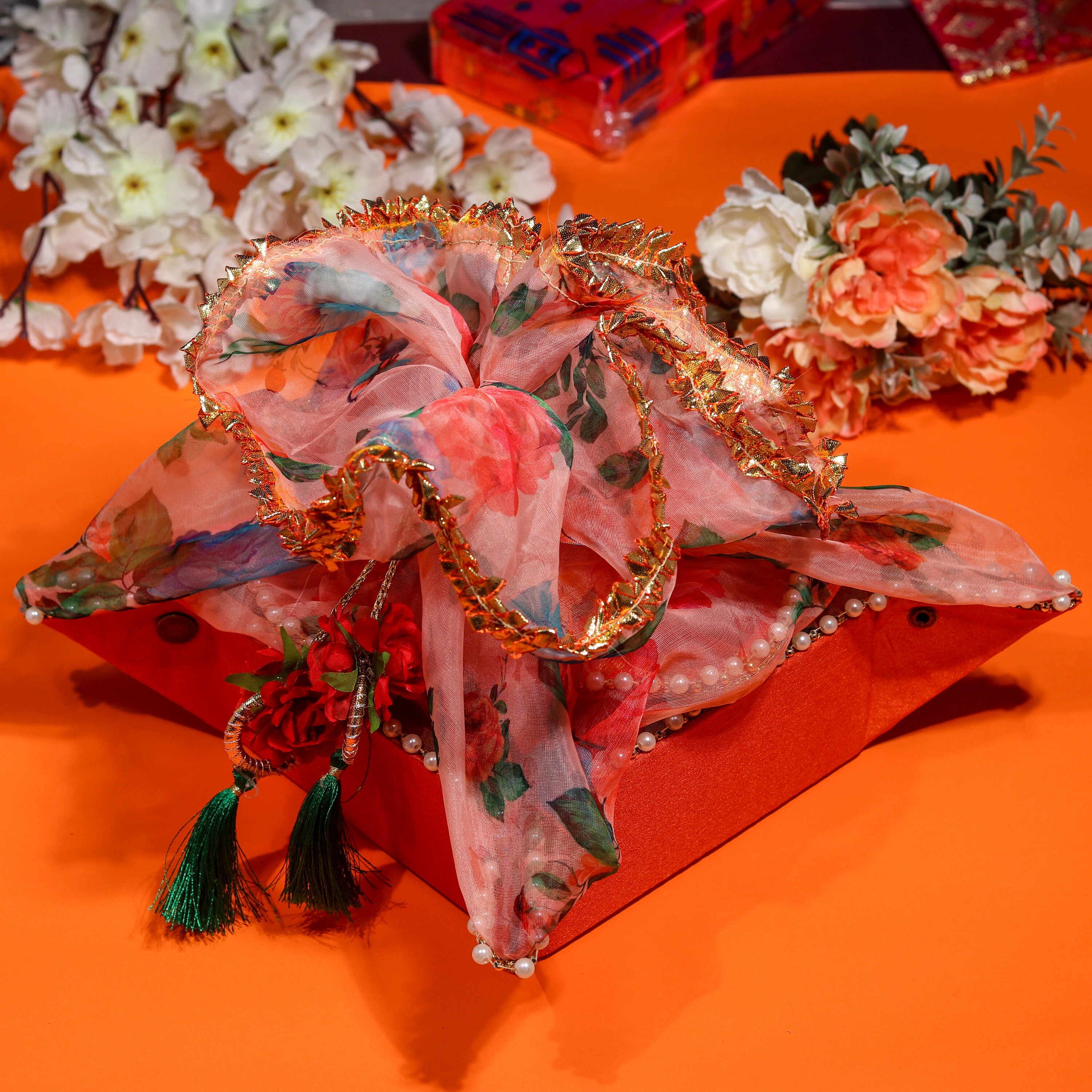 Potli Box, Potli Basket, Mithai Basket, Indian Wedding Favor, Wedding ...