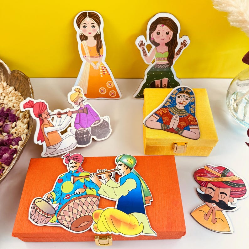 Rajasthani Tags, Desi Wedding Props, Wedding Tags, Shaadi Tags, Mehndi ...