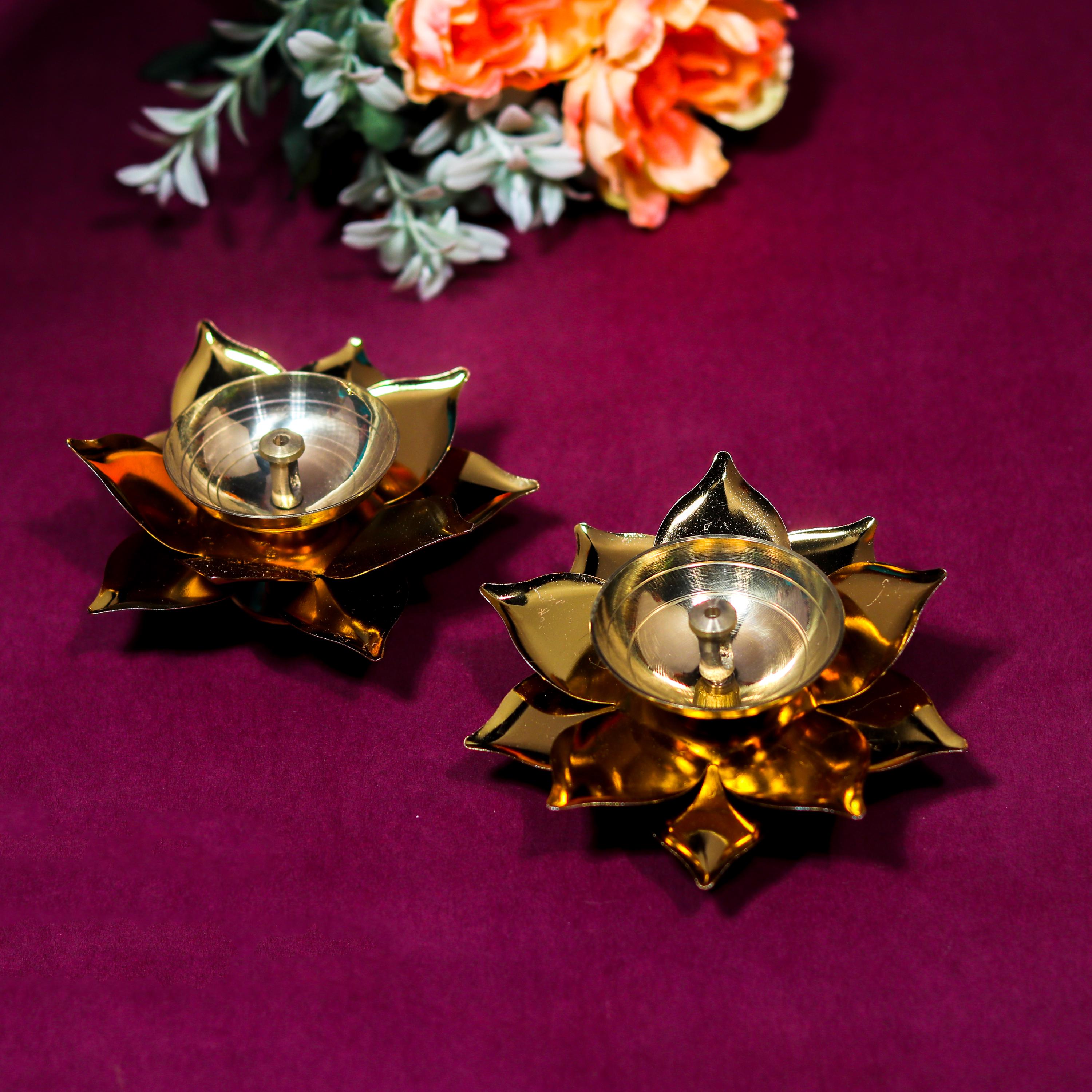 Indian Diya, Pooja Return Gift, Diwali Gift, Indian Tea Lights, Diwali ...
