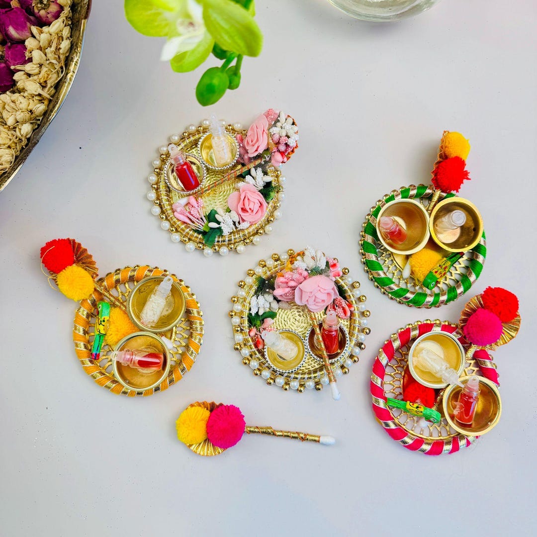 Haldi Kumkum, Roli Chawal, Return Gifts for Pooja, Haldi Kumkum Return Gift, Kankavati, Roli ...