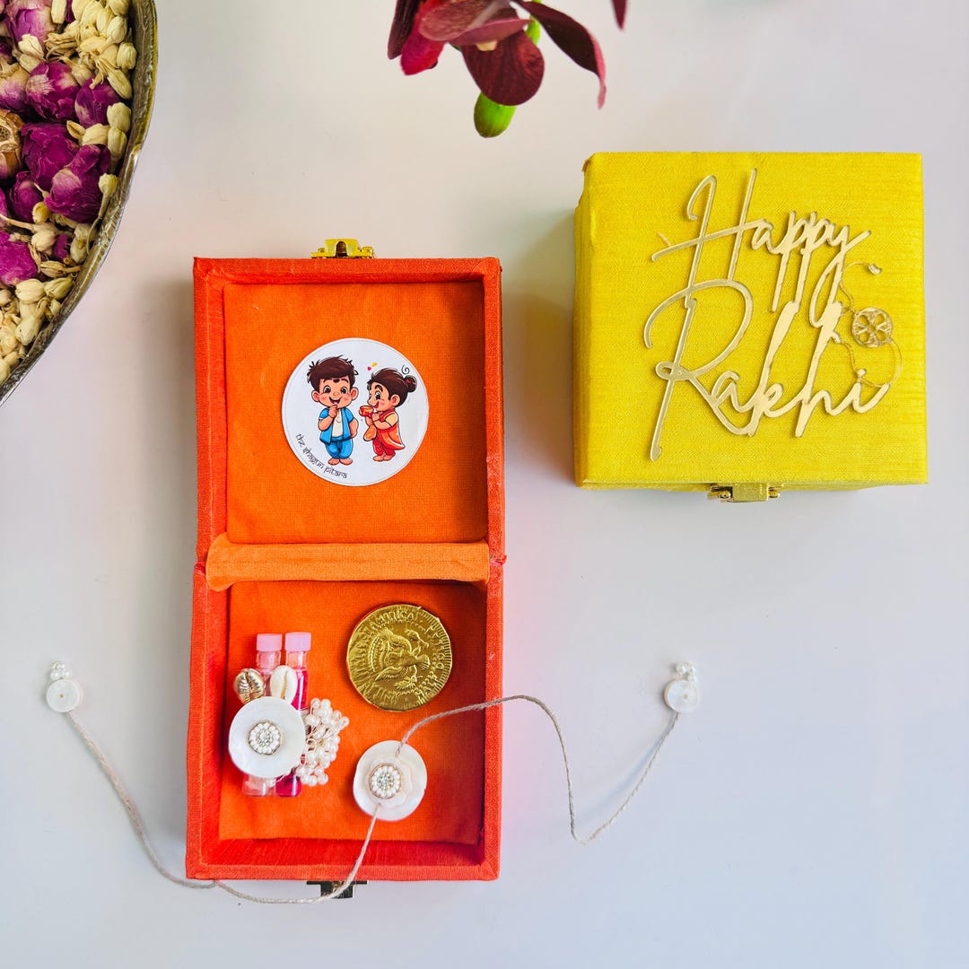 Rakhi for Brother, Rakhi Hamper, Rakhi Gift Box, Rakhri Set, Rakhi Box ...