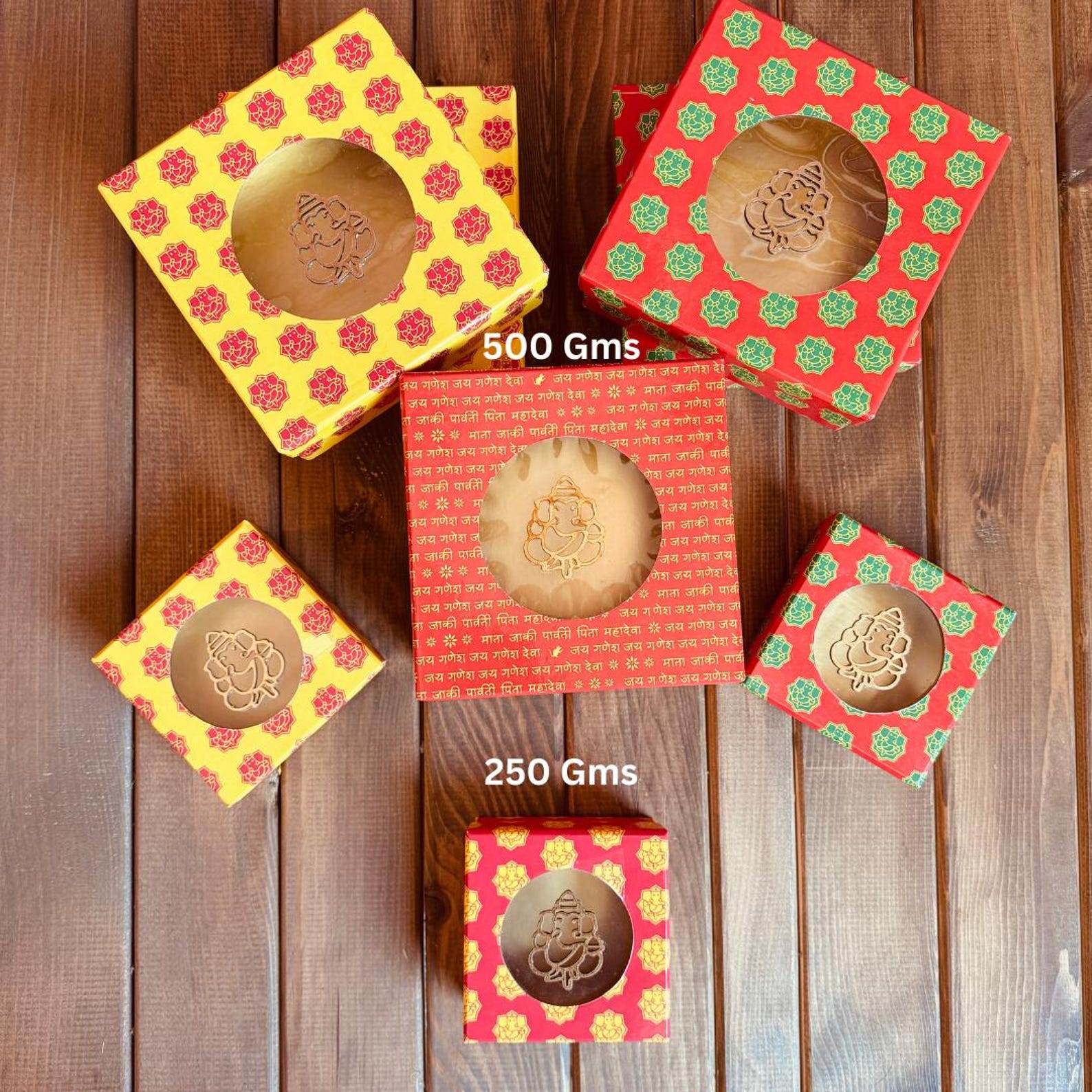 Mithai Boxes, Indian Sweet Box for Ganapati Favor, Indian Gift Box ...