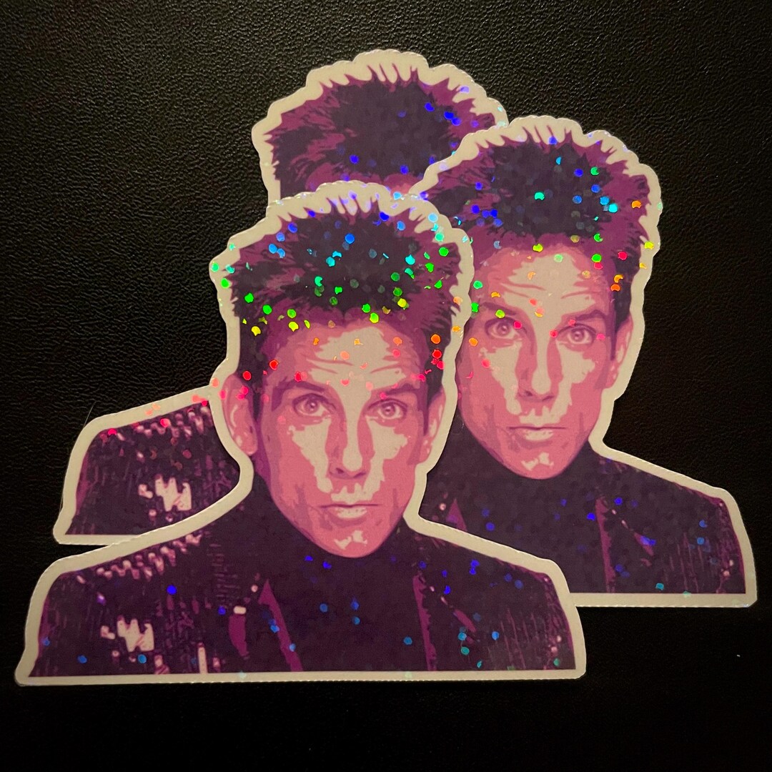 Derek Zoolander, Blue Steel, Zoolander Movie Holographic Sticker - Etsy