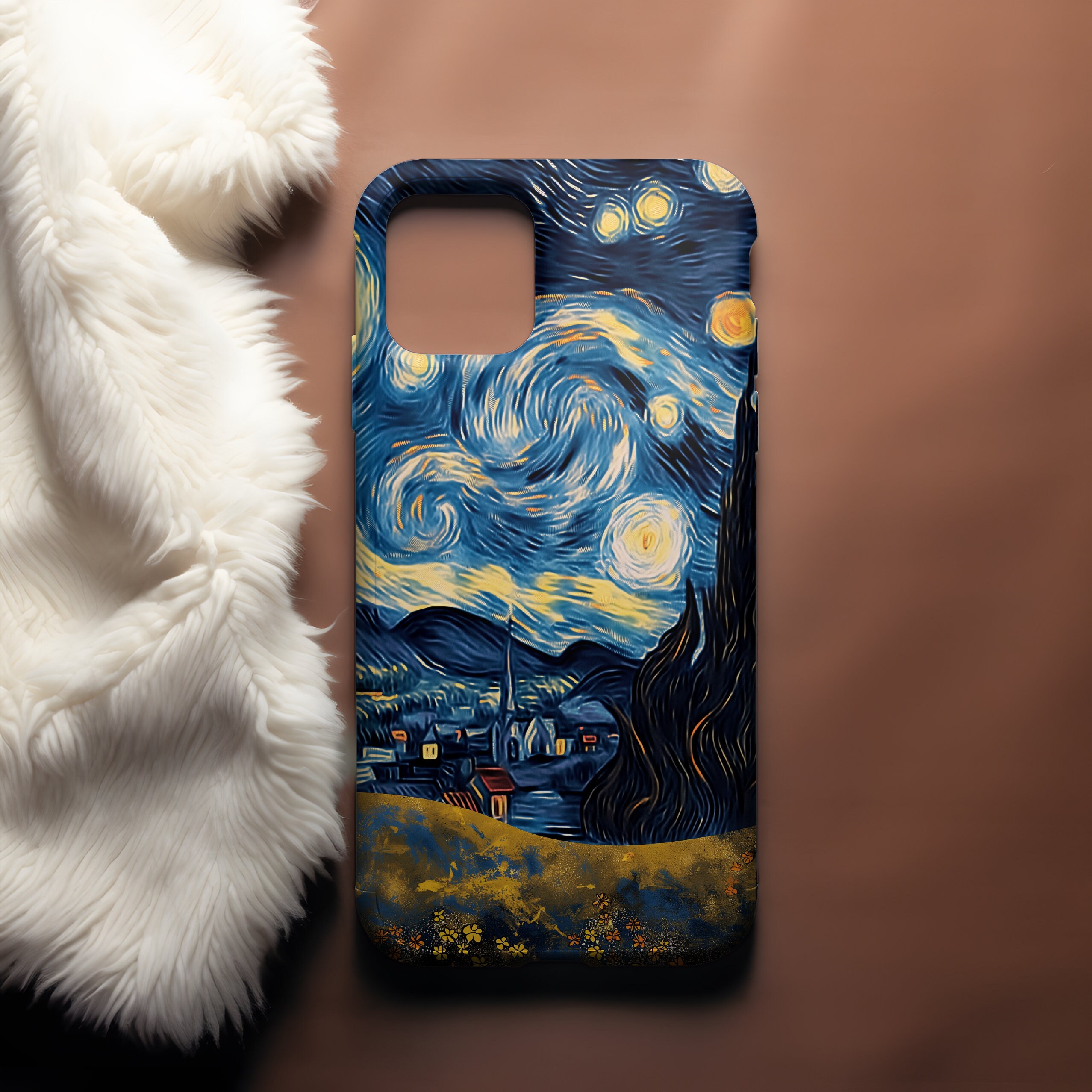 IPhone 15 Van Gogh Starry Night Phone Case, iPhone 15 Pro Max, iPhone ...
