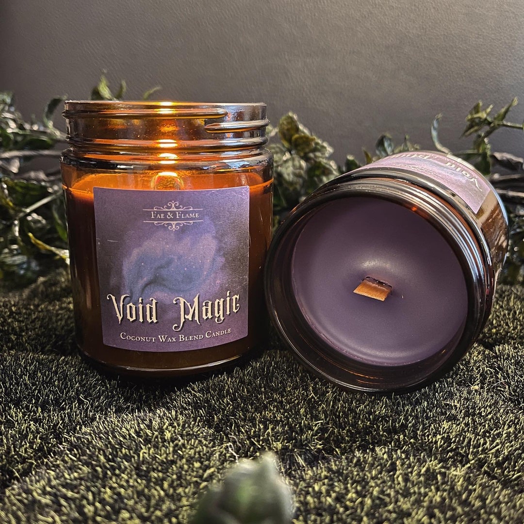 Void Magic World of Warcraft Inspired Wooden Wick Candle - Etsy