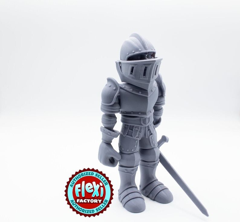 Flexi Factory 3D Printed Knight - Etsy Flexi Factory 3D Printed Knight - Etsy