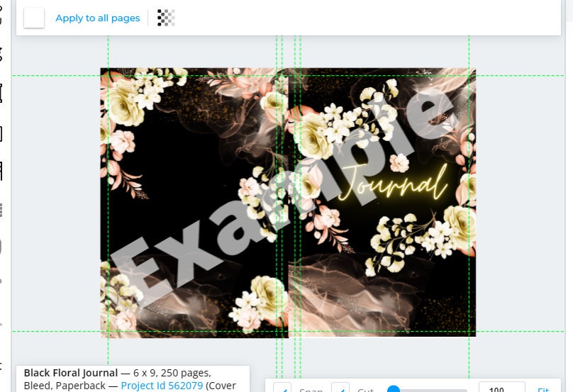 Digital Download Pink Foral Journal Interior for Low Content Books - Etsy