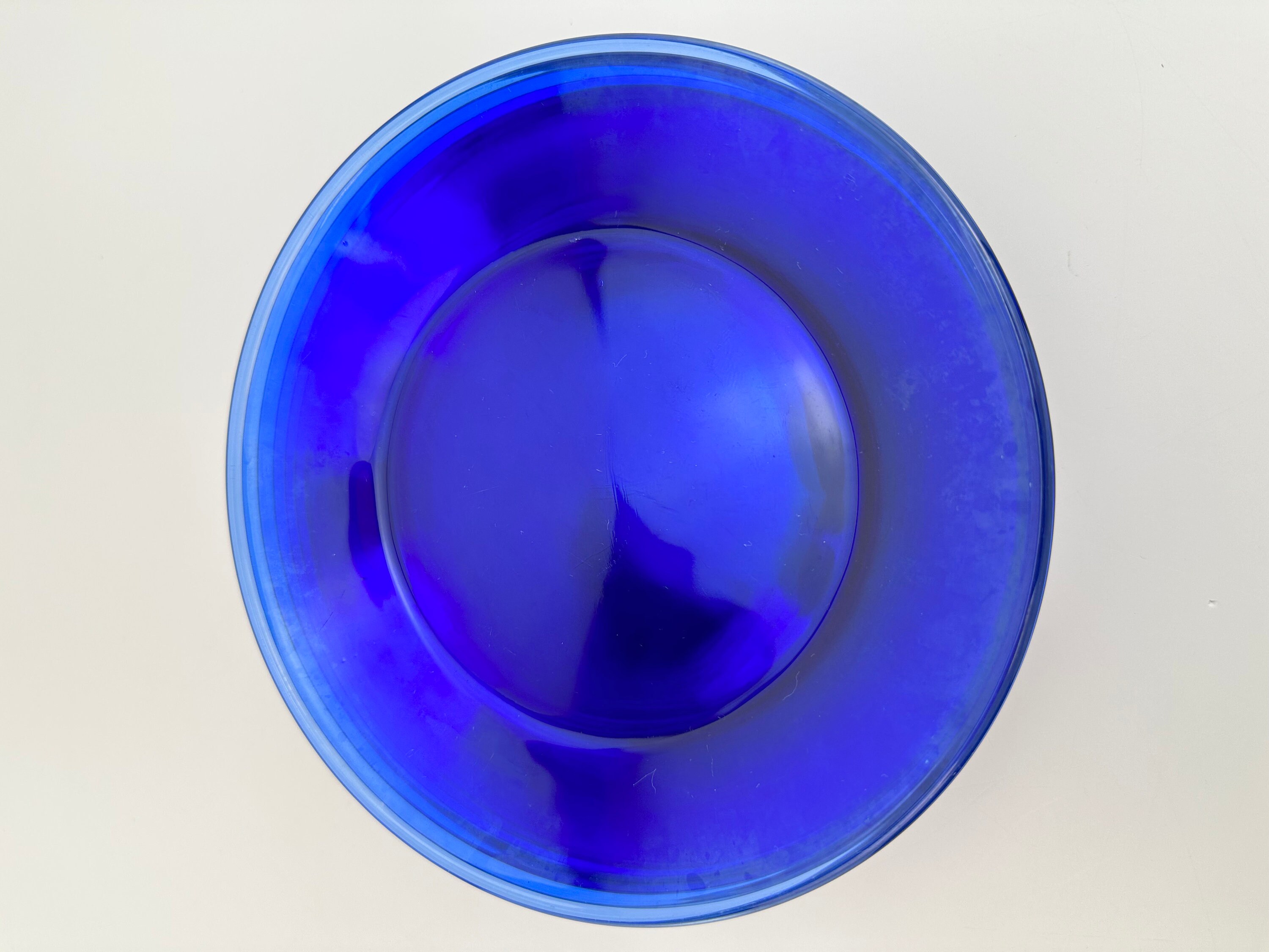Vintage MCM Cobalt Blue Plates, Set of 9, Mid Century Party - Etsy