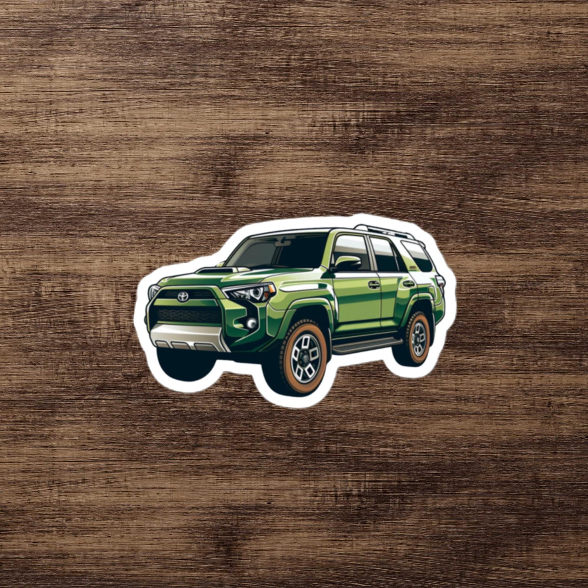 4runner Iconic Toyota 4runner Sticker Green Water Bottle - Etsy