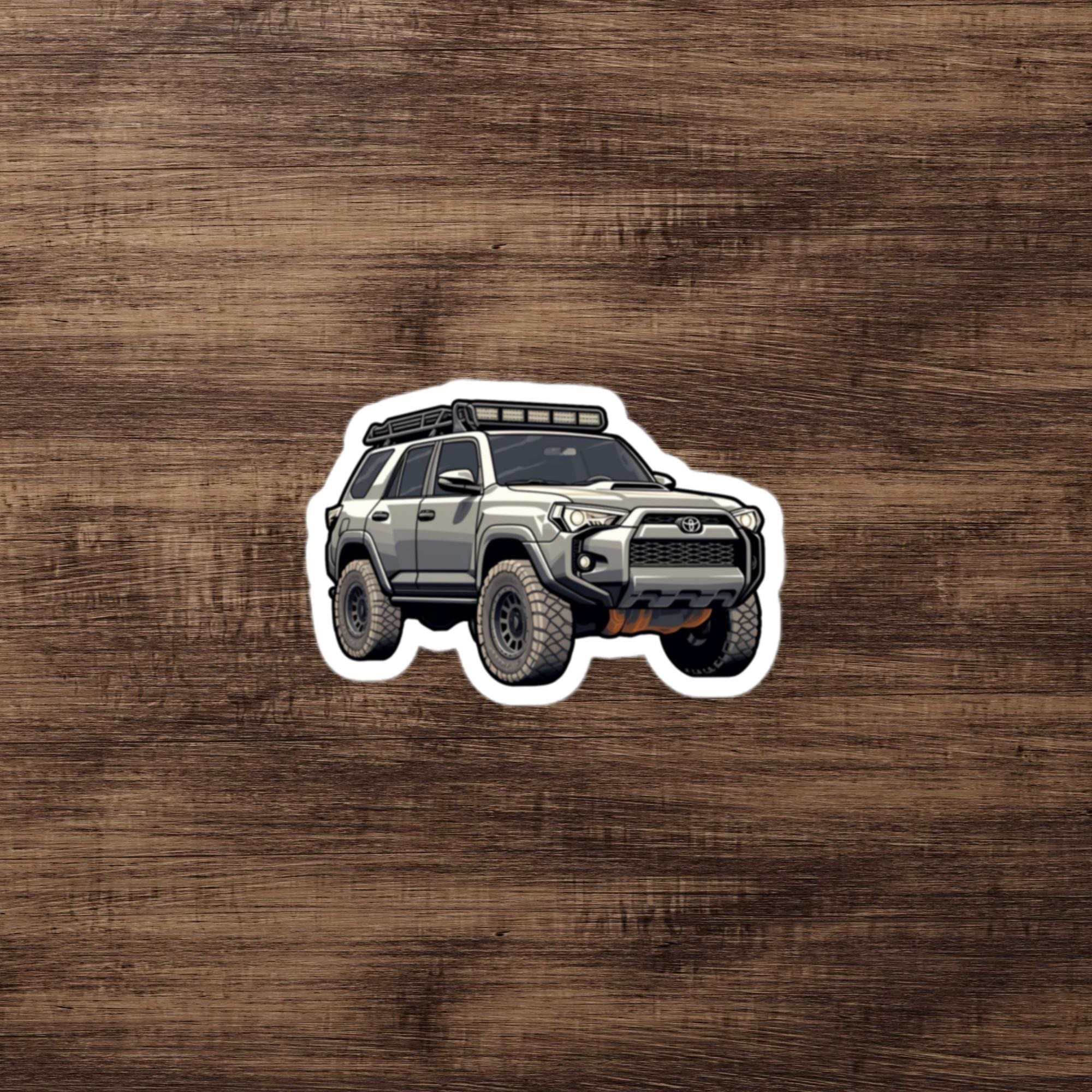 4runner Iconic | Toyota 4runner Sticker Grey | Water Bottle | Notebook ...
