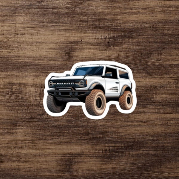 Ford Bronco Sticker - Etsy