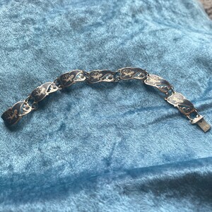 Vintage Siam Sterling Bracelet - Etsy