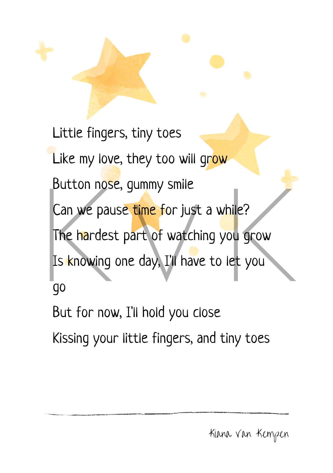 Fingers And Toes Poem