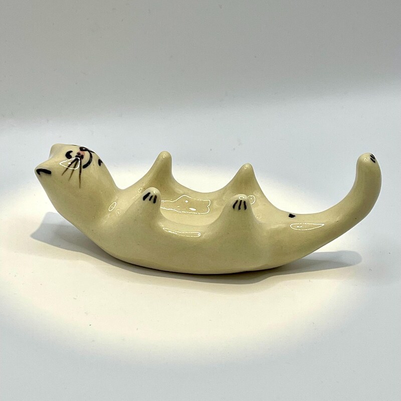 Cat Spoon Rest - Etsy