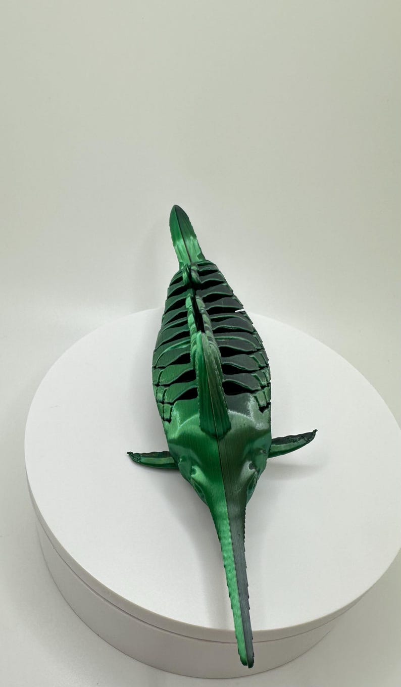 3D Printed Articulated Marlin Fish: Tropical Desk Fidget Toy - Etsy