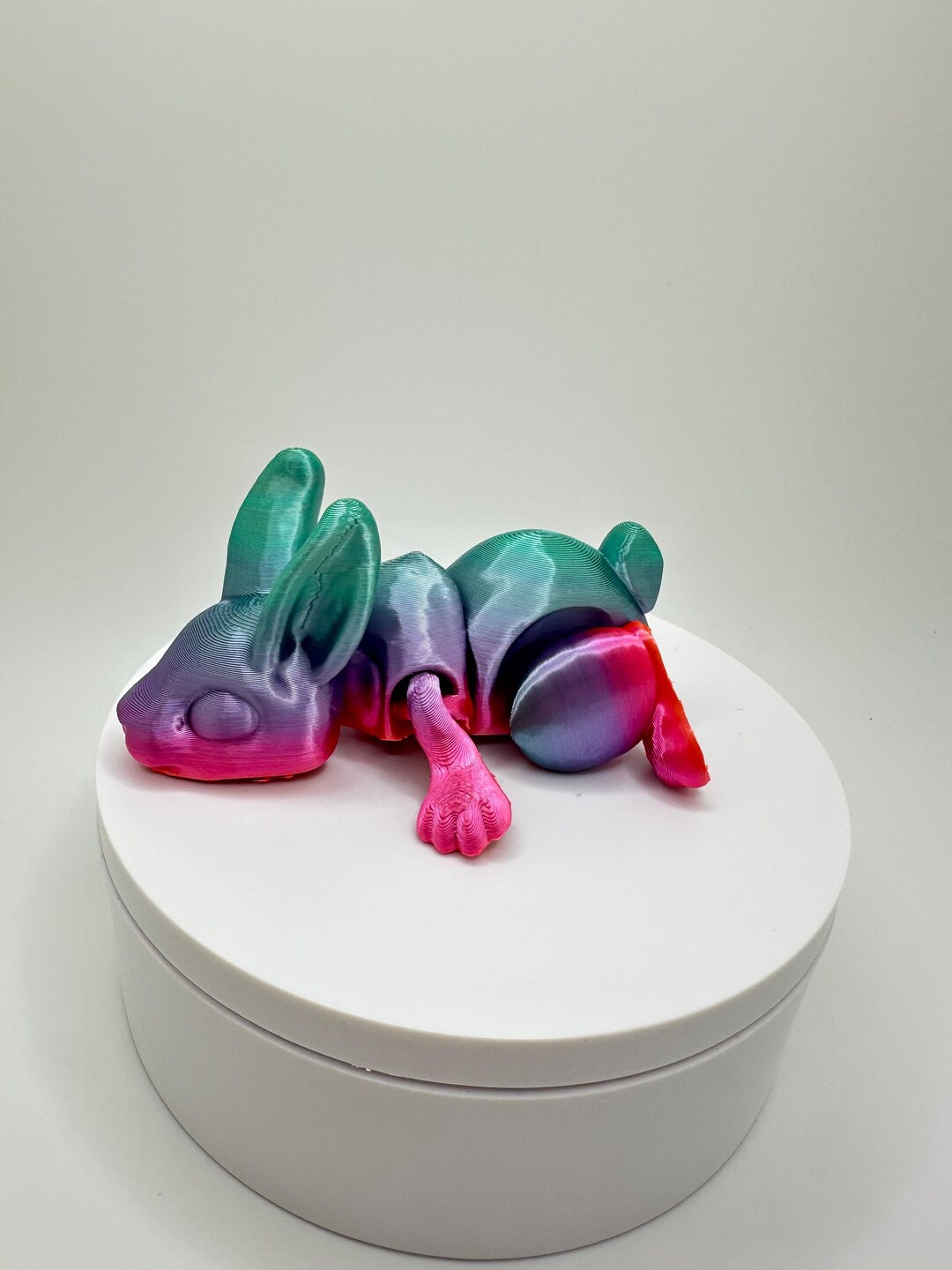 3D Printed Articulated Easter Bunny | Flexible Rabbit Fidget Toy ...