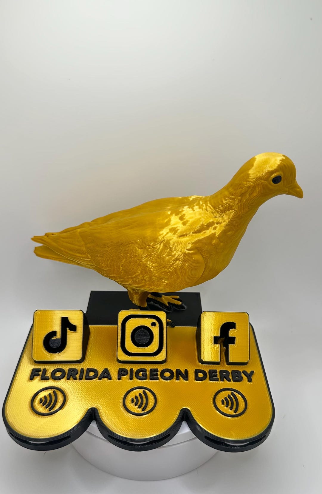 Custom 3D Printed NFC Business Stand: Social Media & Business Links - Etsy