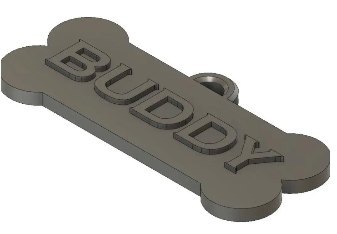 Custom 3D Printed Pet Tag Customized Dog Tag Personalized Pet Tag ...