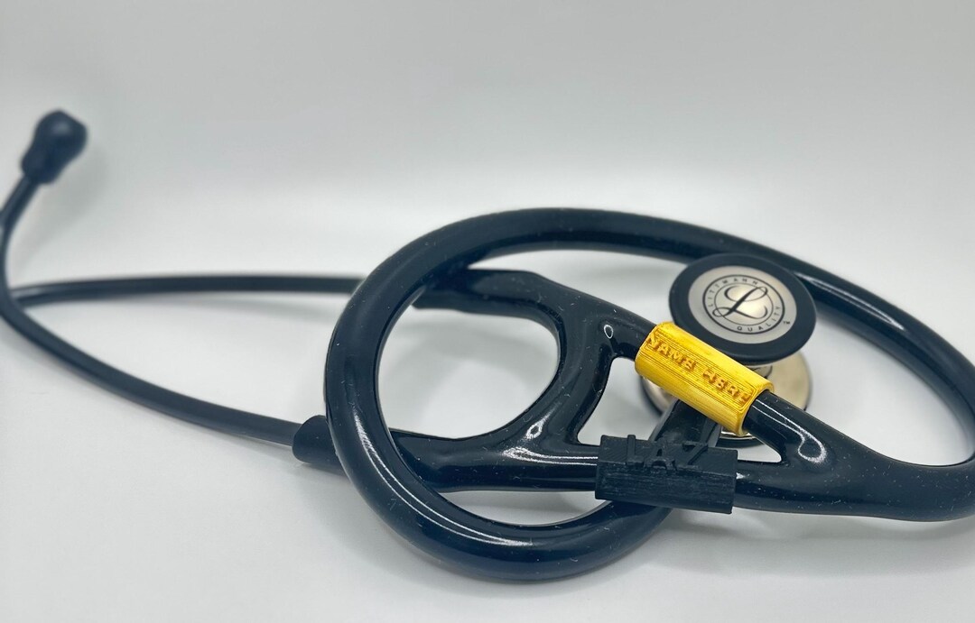 Personalized Custom Stethoscope Name Tags & AirTag Holders Fits Any ...