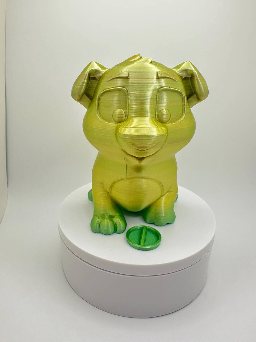 Custom 3D Printed Dog Coin Bank – Personalized Puppy Piggy Bank, Unique ...