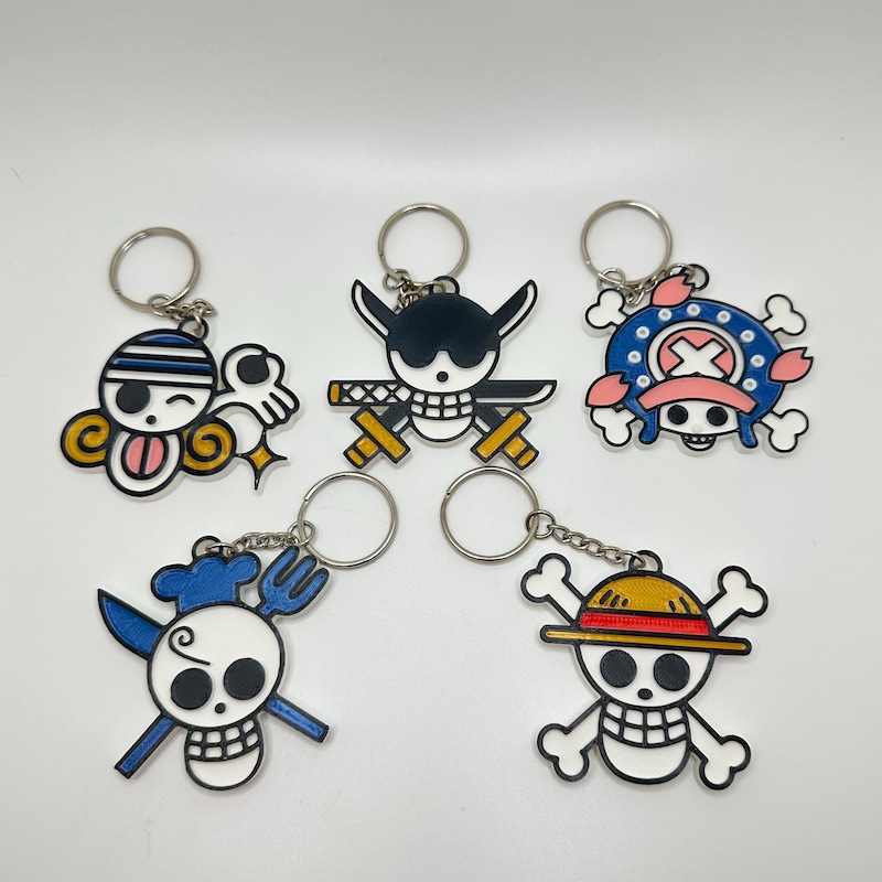 Anime Keychain - Etsy
