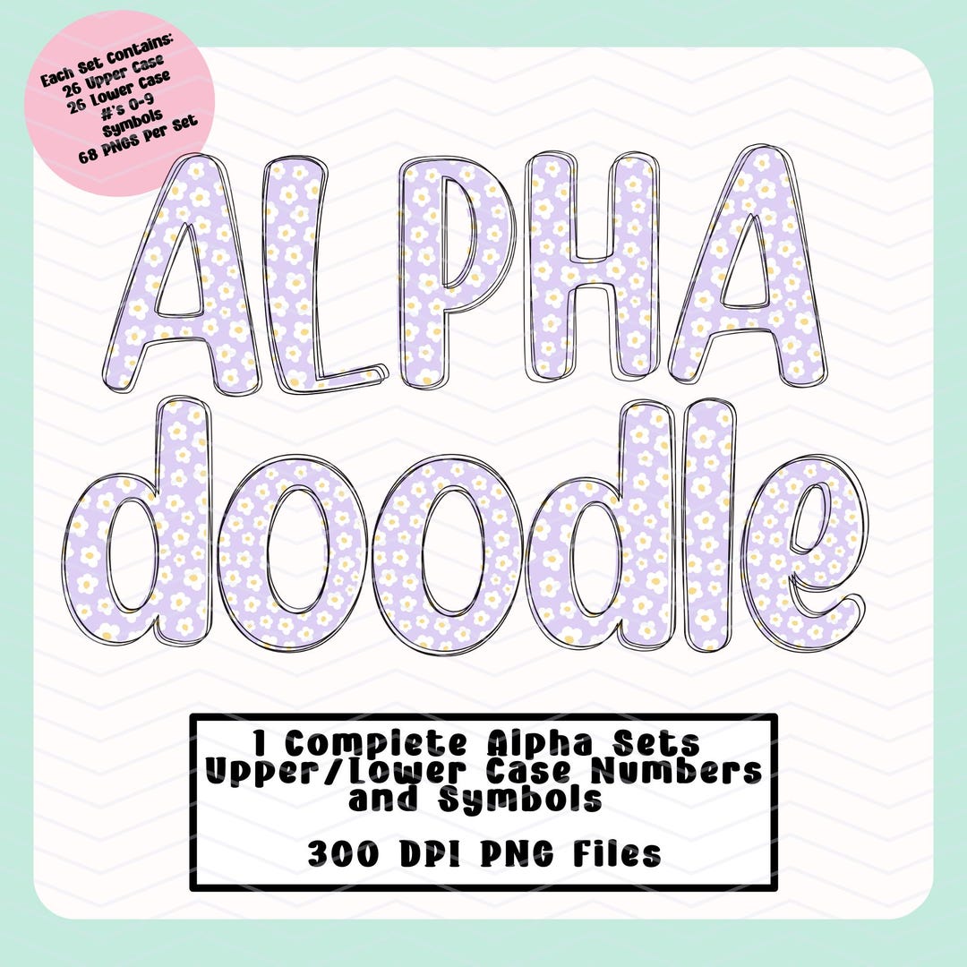 Spring Flower Alphabet Letters PNG Bundle/alpha Png Designs/floral ...