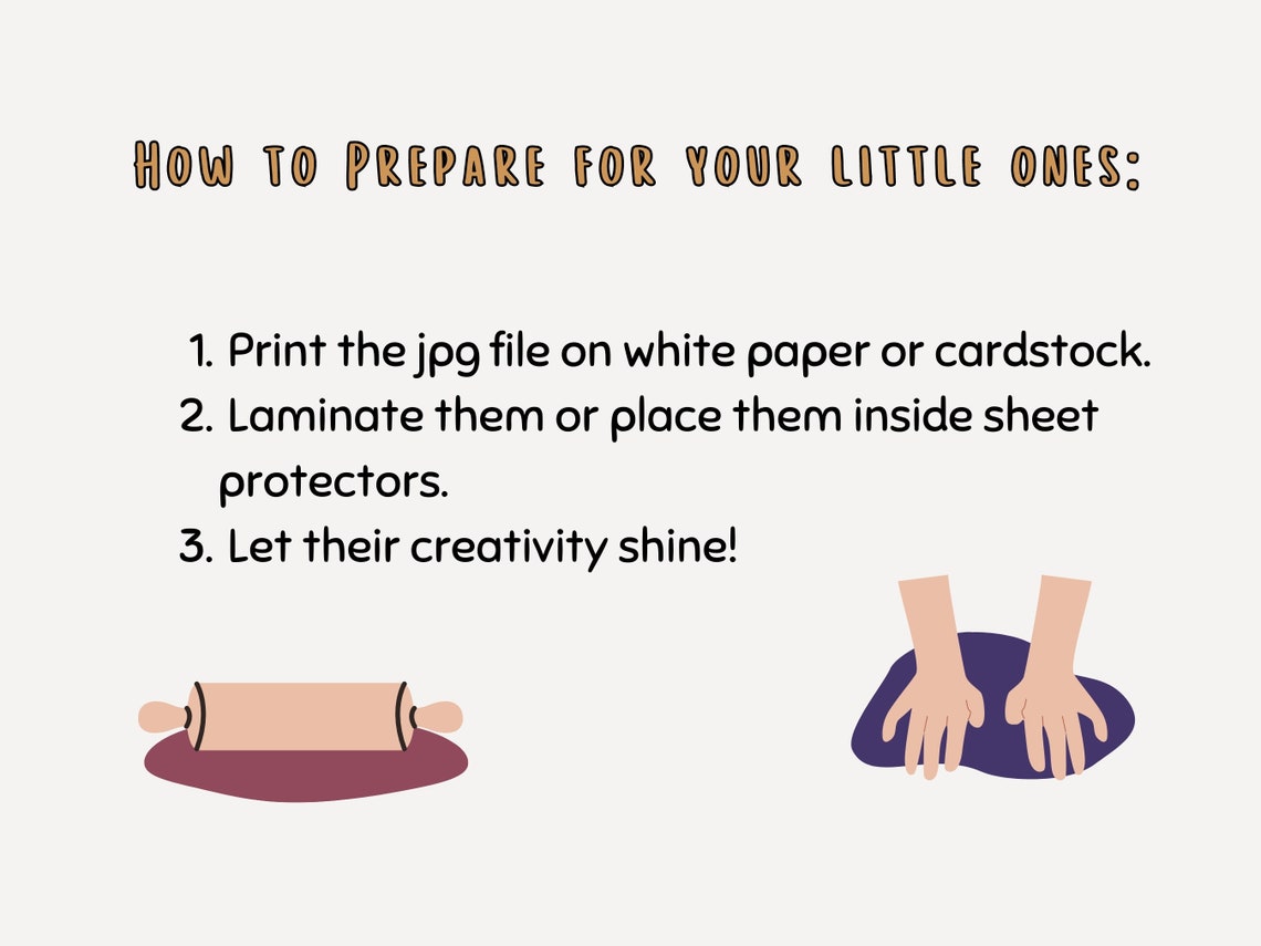 Ramadan Playdough Mats Printable | Muslim Digital Educational | Ramadan ...