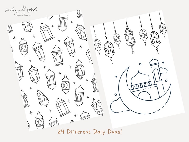 Ramadan Coloring Pages for Kids Ramadan 2023 Ramadan Activities for ...