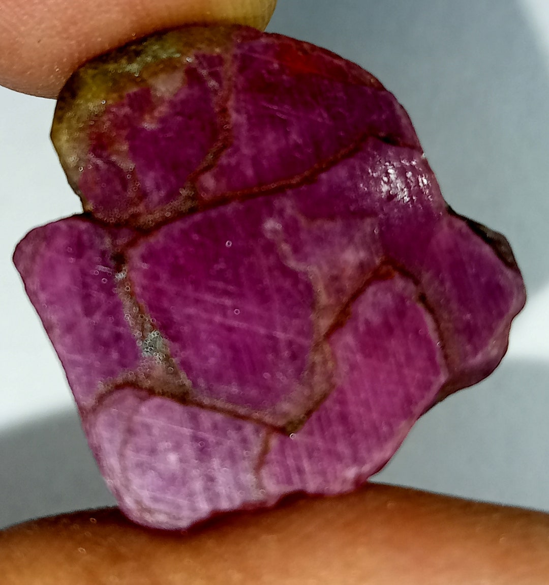 Beautiful Natural Rare Corundum Ruby Johansson African Mine Uncut Raw ...