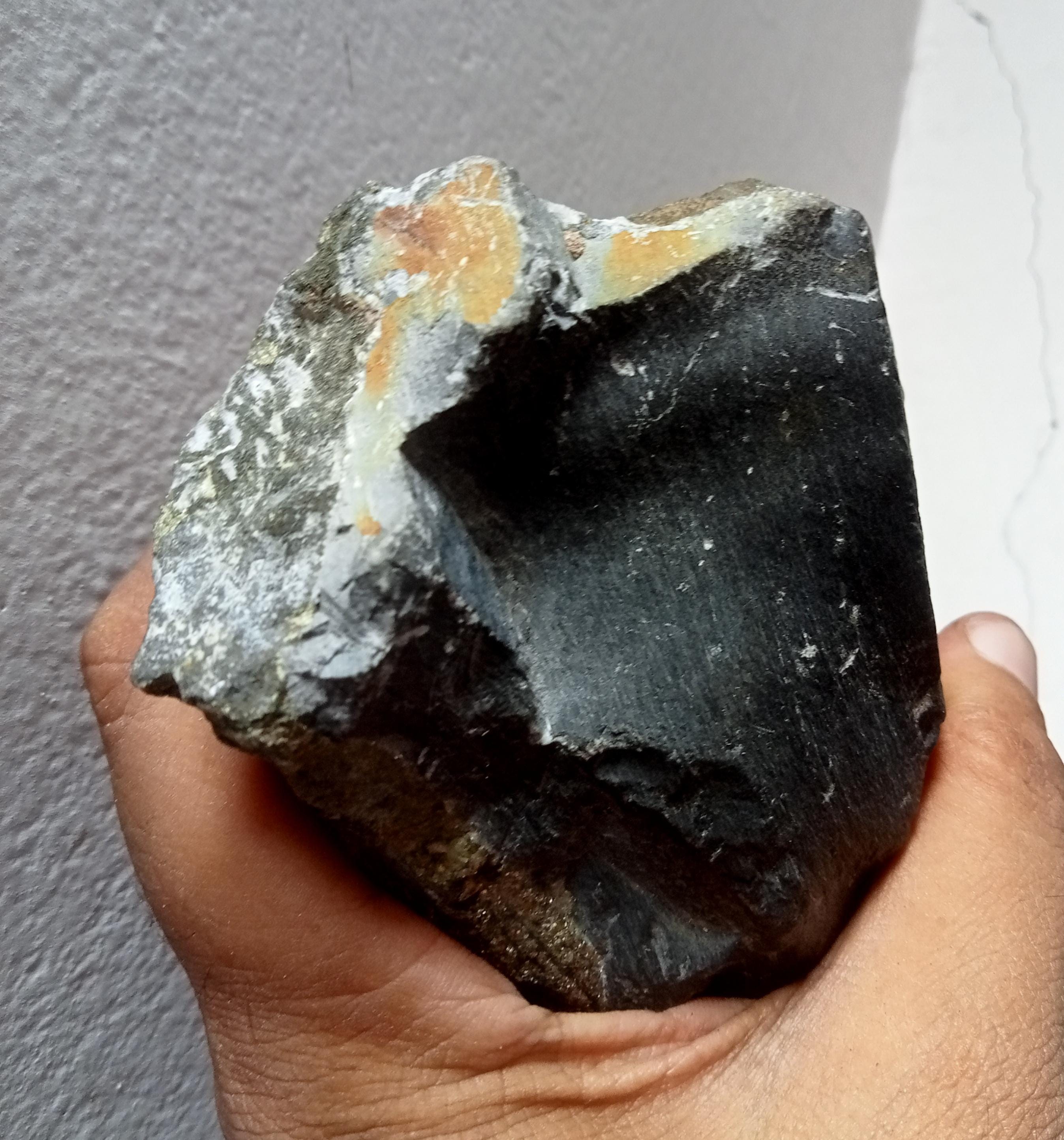 Rare Gold and Silver Shine Stone Rock and Mineral Uncut Raw Length, 6 ...