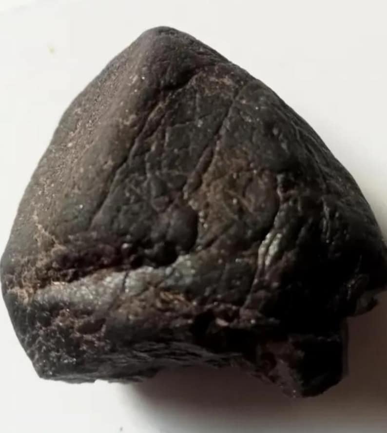 Stony Meteorite Rock From Space Specimen: Natural Unique Crustal Shape ...
