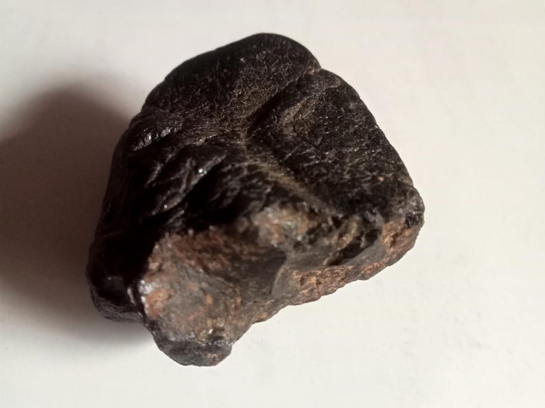 Stony Meteorite Rock From Space Specimen: Natural Unique Crustal Shape ...