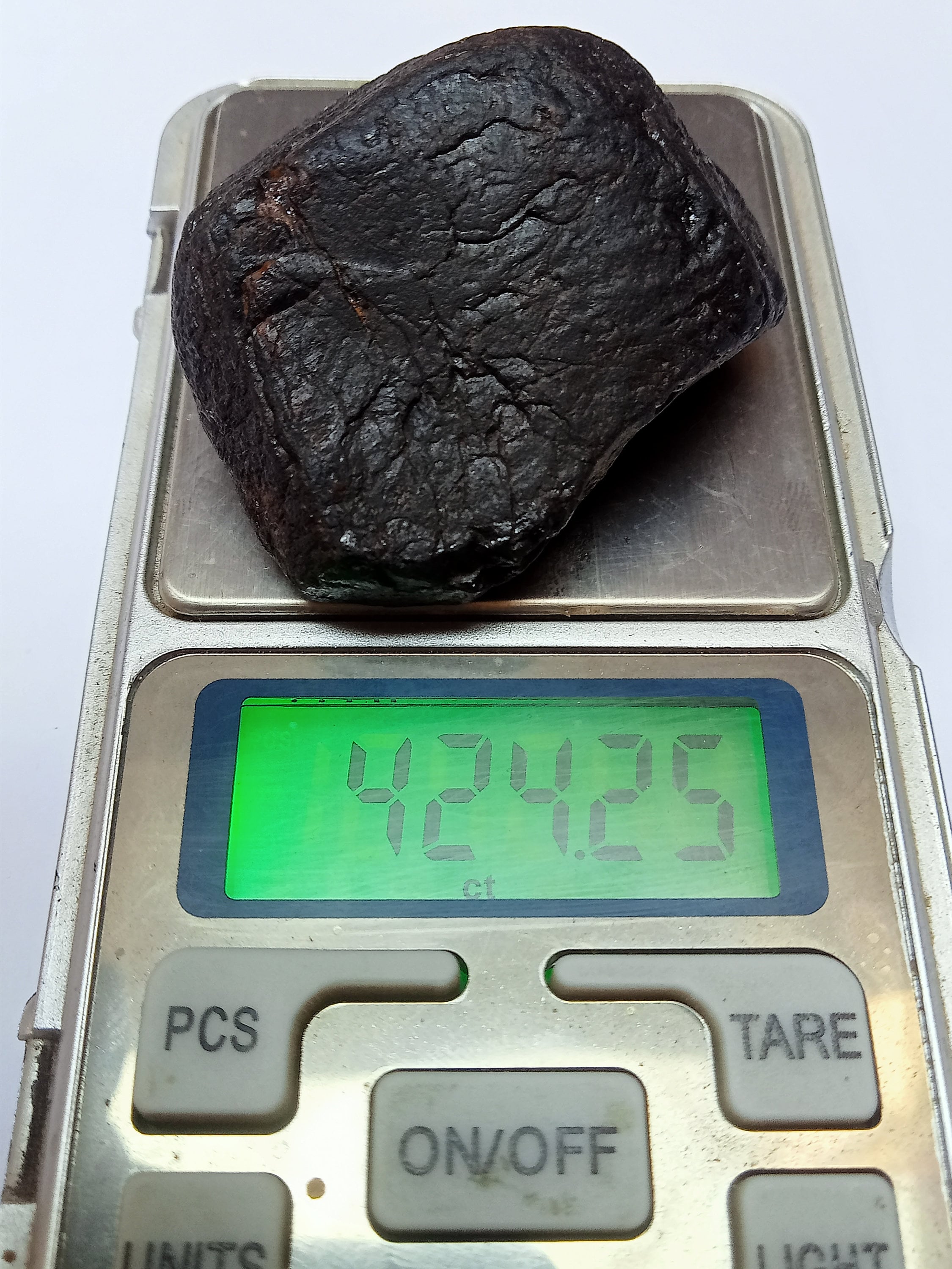 Black Diamond Carbonado Meteorite Space Rock Billions Old Stone Polycrystalline Structure Musium
