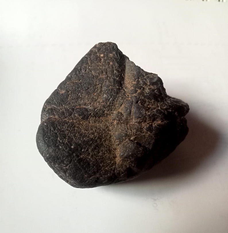 Stony Meteorite Rock From Space Specimen: Natural Unique Crustal Shape ...