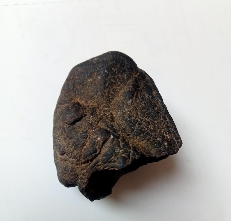 Stony Meteorite Rock From Space Specimen: Natural Unique Crustal Shape ...