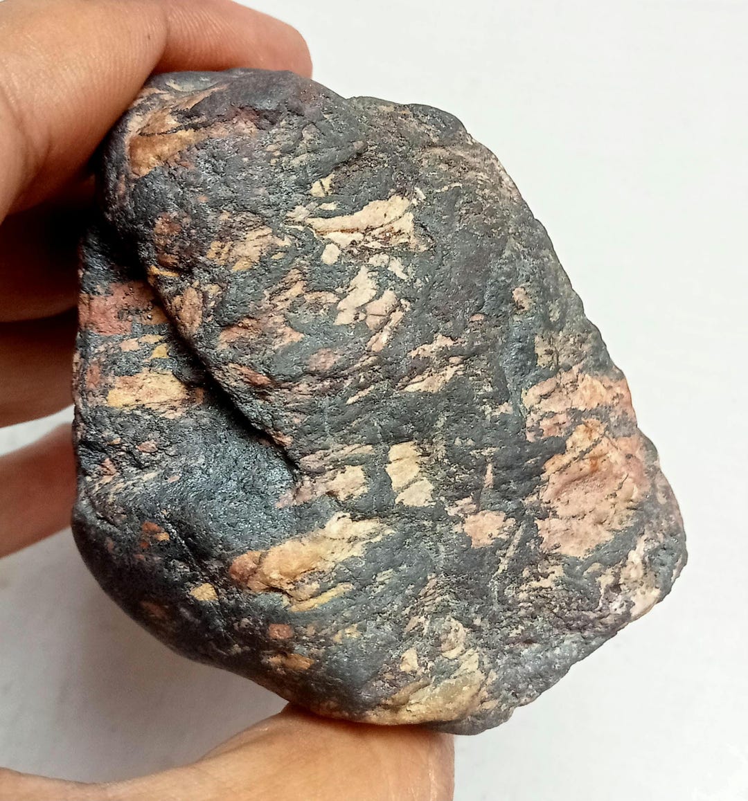Meteorite Rock From Space Light Grey Specimen Lightly Magnetic 287 ...