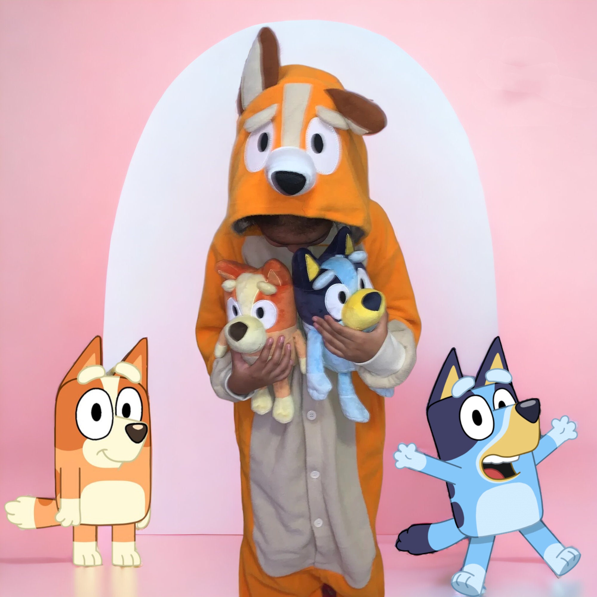 Bluey and Bingo Adult Kigurumi Cosplay Costume Christmas and - Etsy