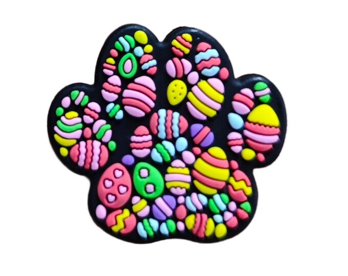 Silicone Focal Bead Easter Egg Paw Print for Pens, Keychains & Gifts ...