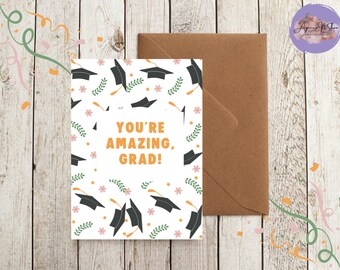 Personalised Graduation Card Custom Graduation Card - Etsy