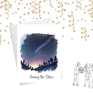 Printable Birthday Card Printable Card Stars Digital - Etsy