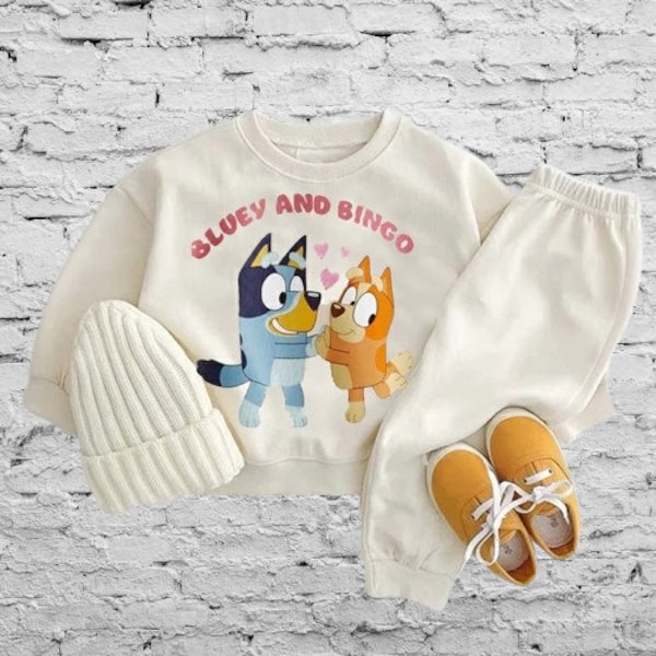 Toddler Girls Bluey Clothes - Etsy