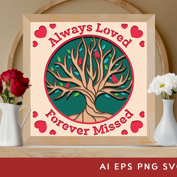 Cardinal Shadow Box - Etsy