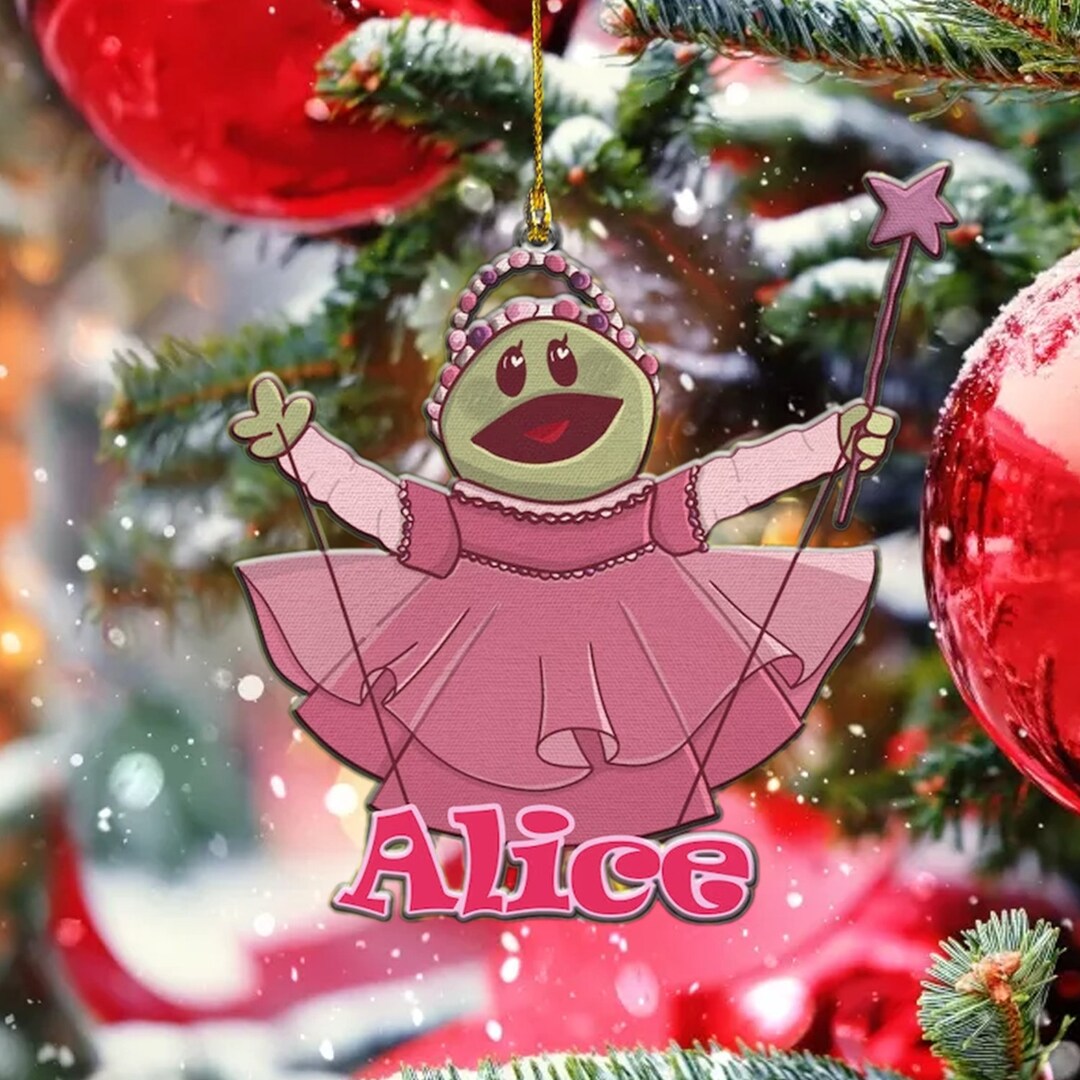 Custom Nanalan Christmas Ornament Nanalan Who's That - Etsy