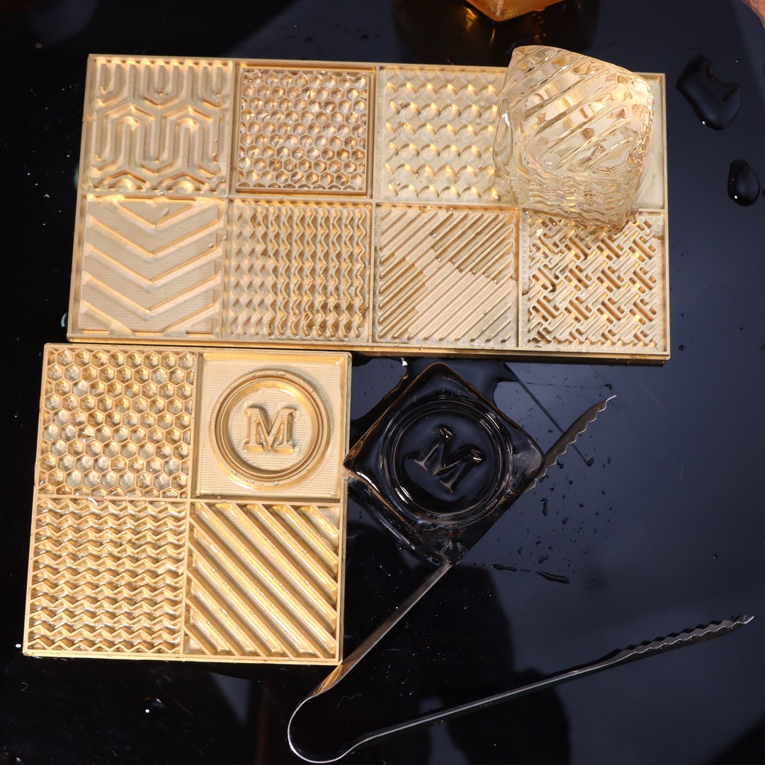 Custom Ice Cube Plate for Bar, Personalized Ice Tray, Brass Mold for ...
