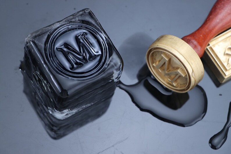 Personalized Logo Ice Stamp Ice Cube Stamp Whiskey Ice - Etsy