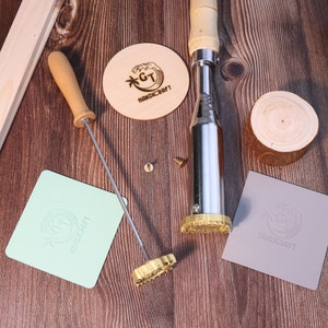 Custom Logo Leather Stamp, Leather Branding Iron, Stamp for the Belt ...