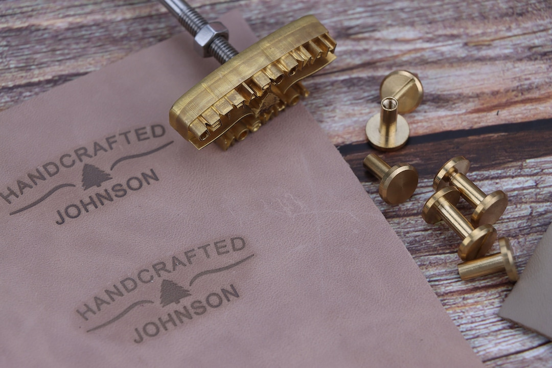 Leather Branding Iron Custom, Custom Leather Stamp, Leather Logo ...