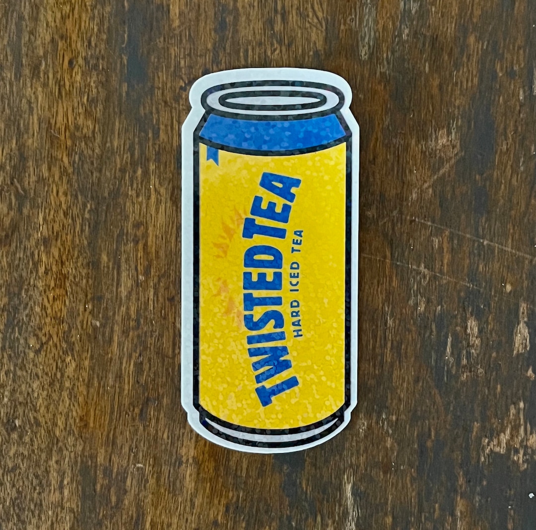 Twisted Tea Holographic Sticker - Etsy