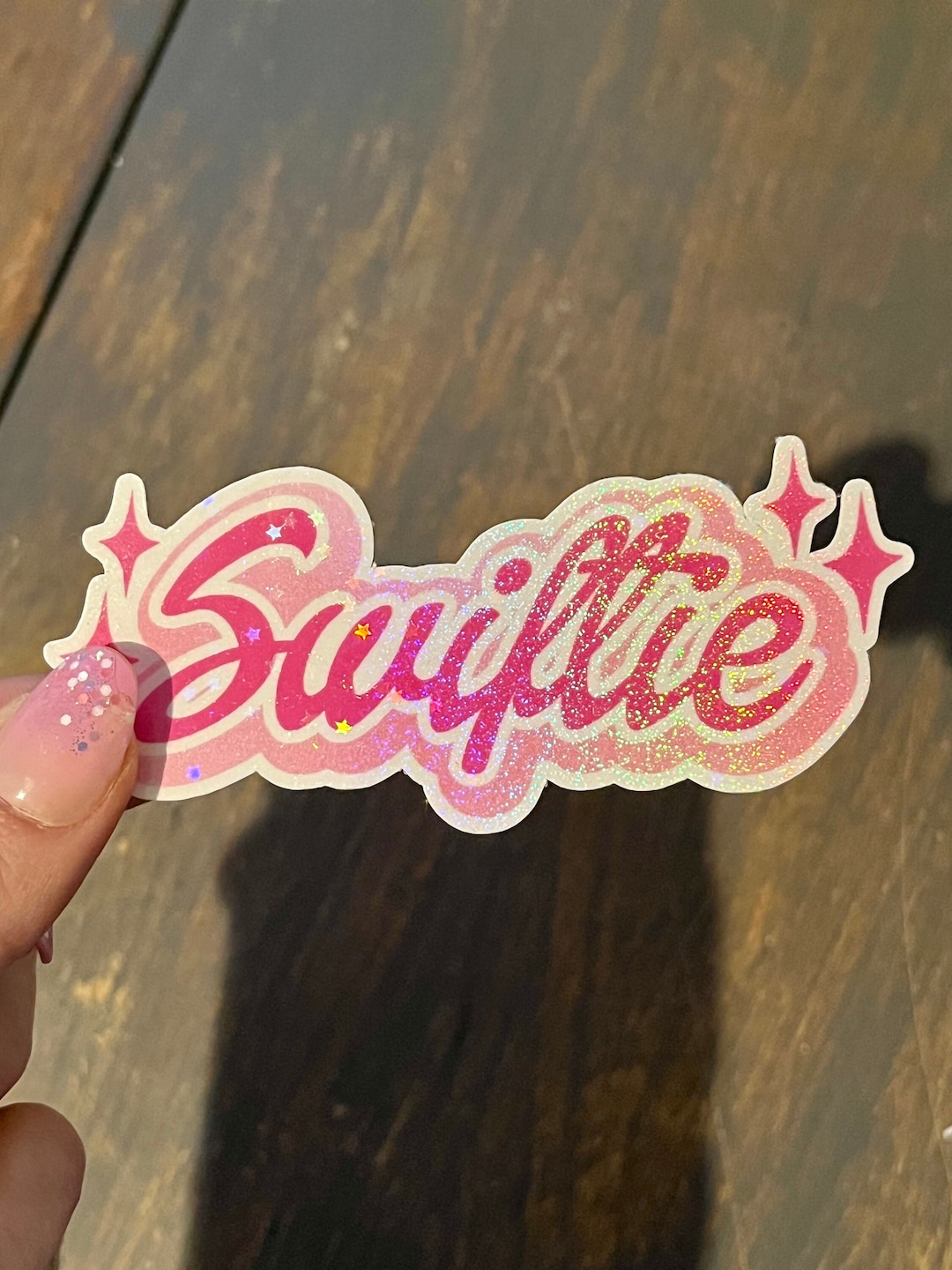Holographic Swiftie Sticker - Etsy