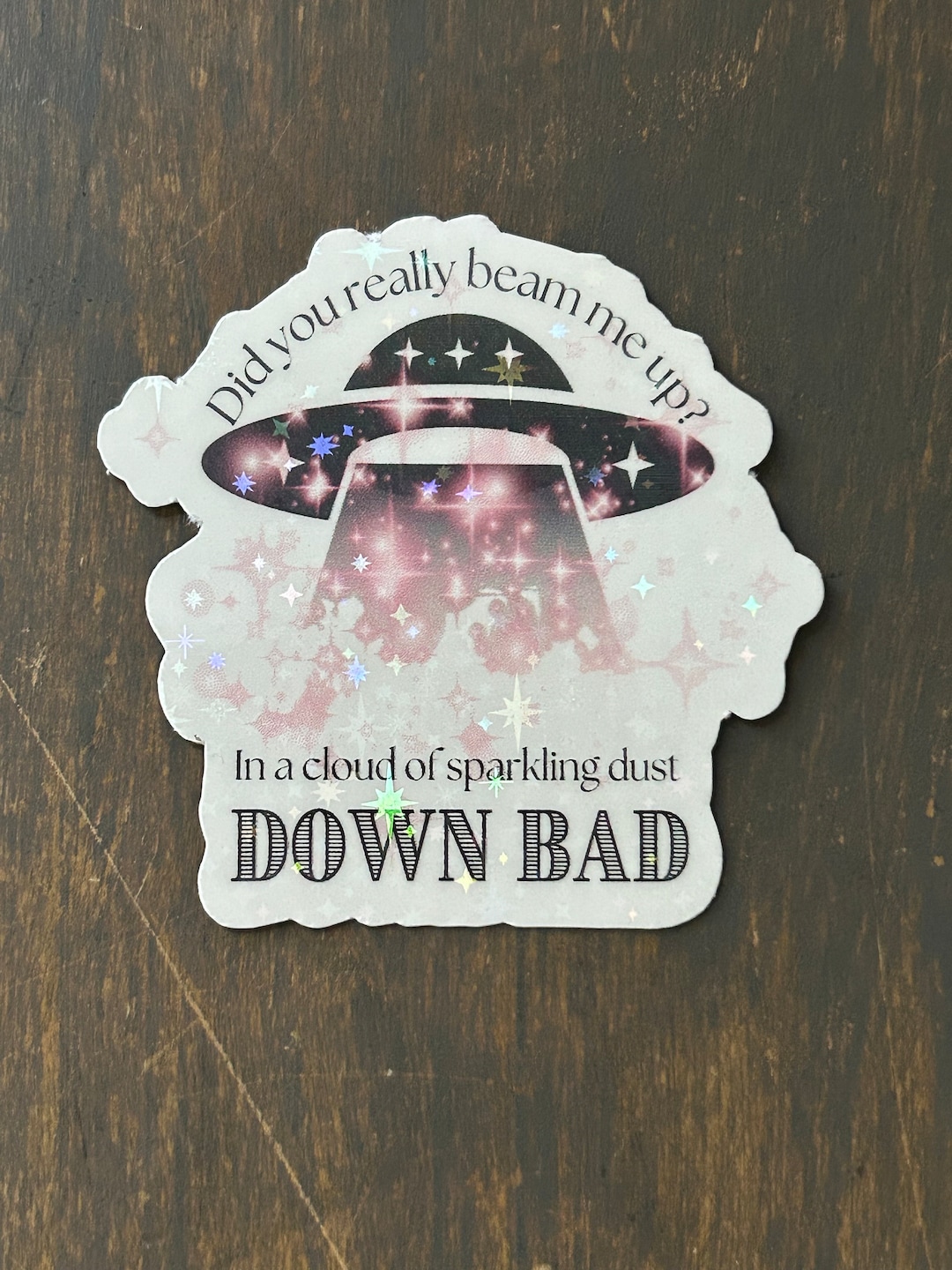 Did You Really Beam Me up Sticker - Etsy